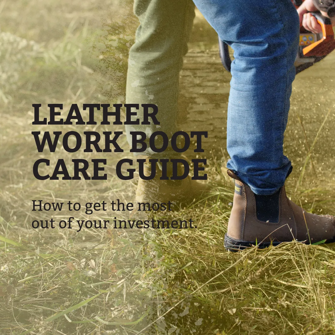 Leather Work Boot Care Guide - Tatra Work Boots