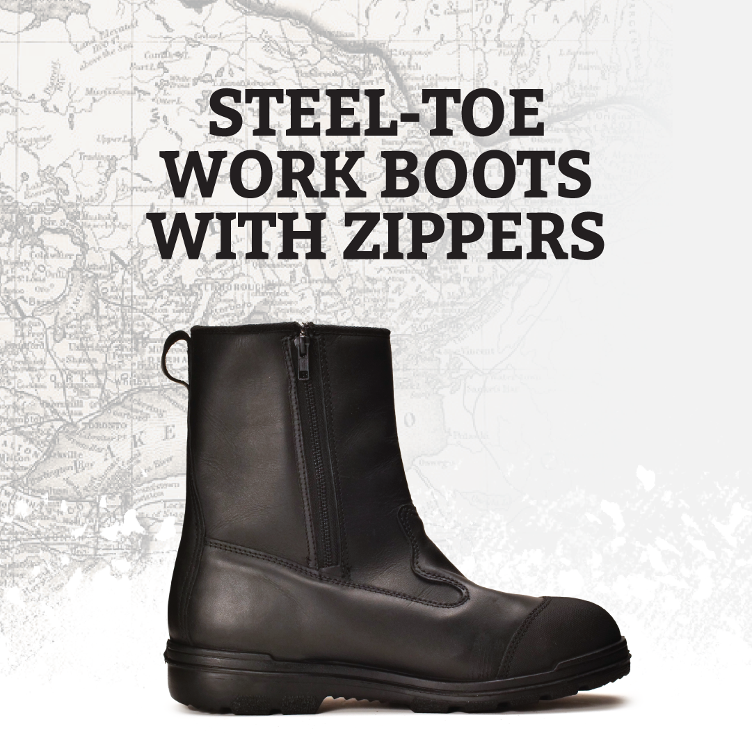 Work Boots with Zippers - Tatra Work Boots